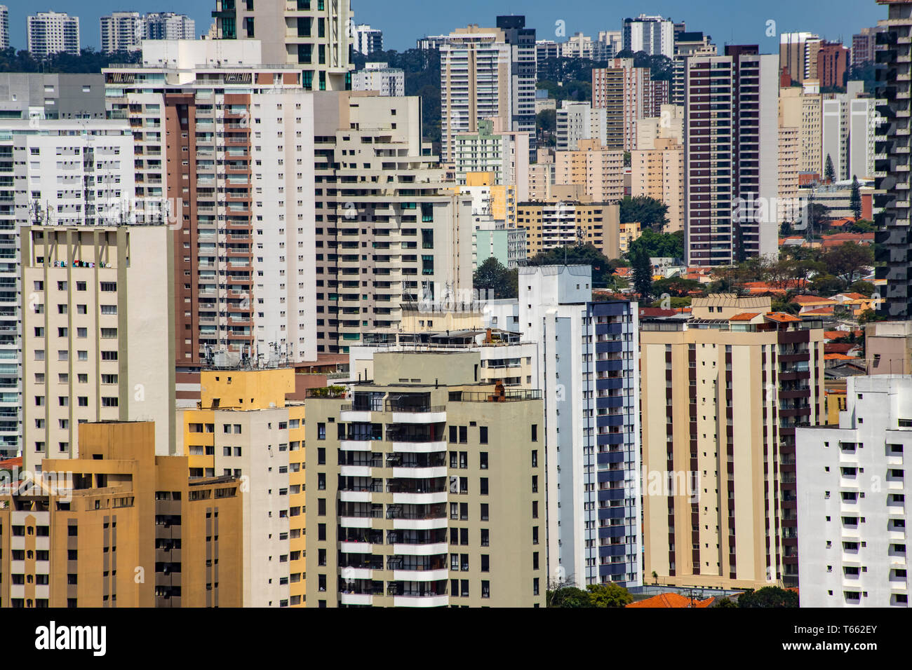 Largest cities in the world. City of Sao Paulo, Brazil South America ...