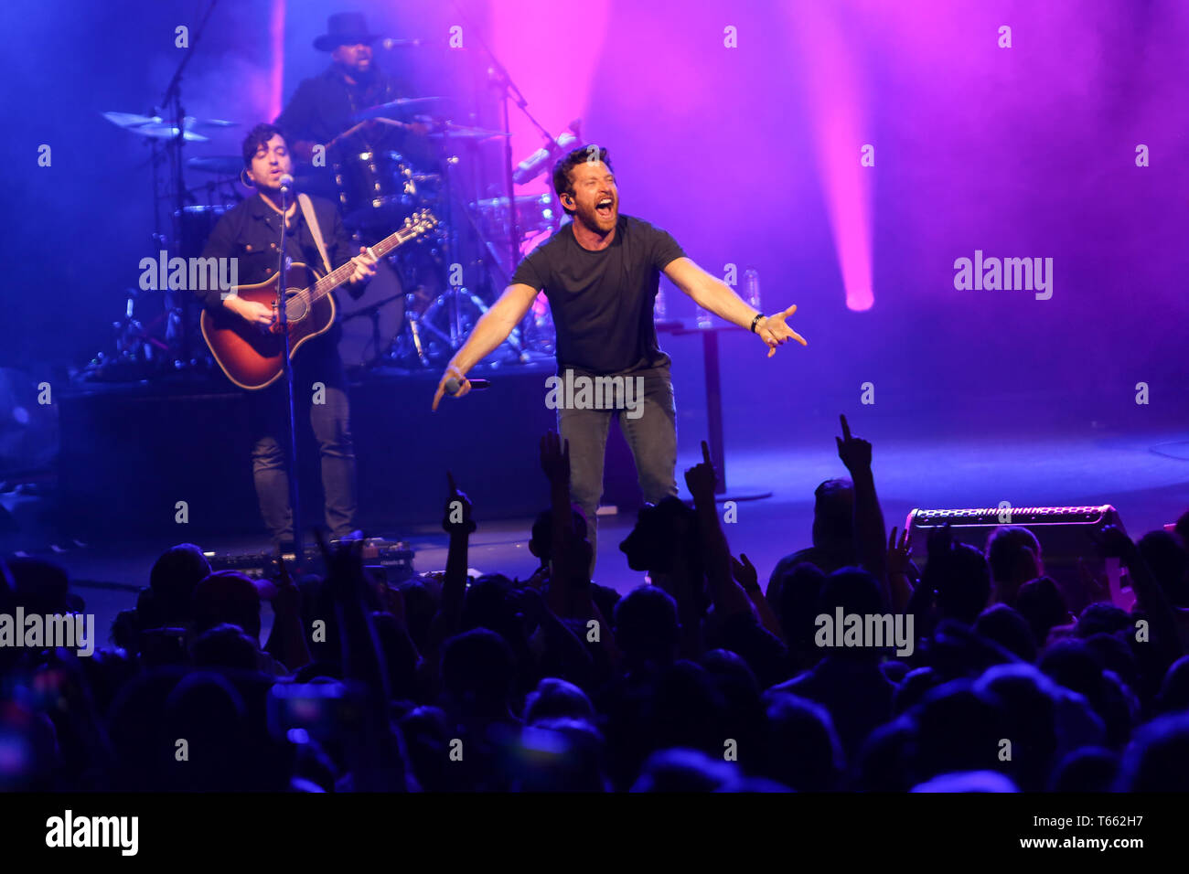 April 29, 2019 - Sydney, NSW, Australia - US Country music singer BRETT ...
