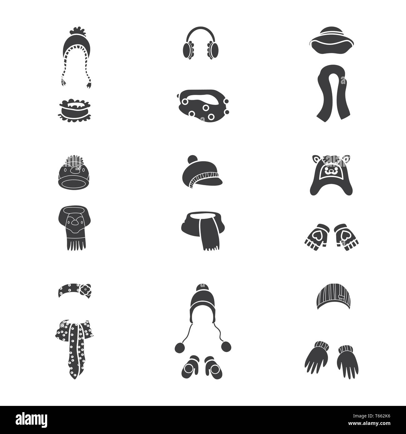 hat,earmuff,bandage,beanie,flaps,scarf,gloves,knitted,mitten,clamp ...