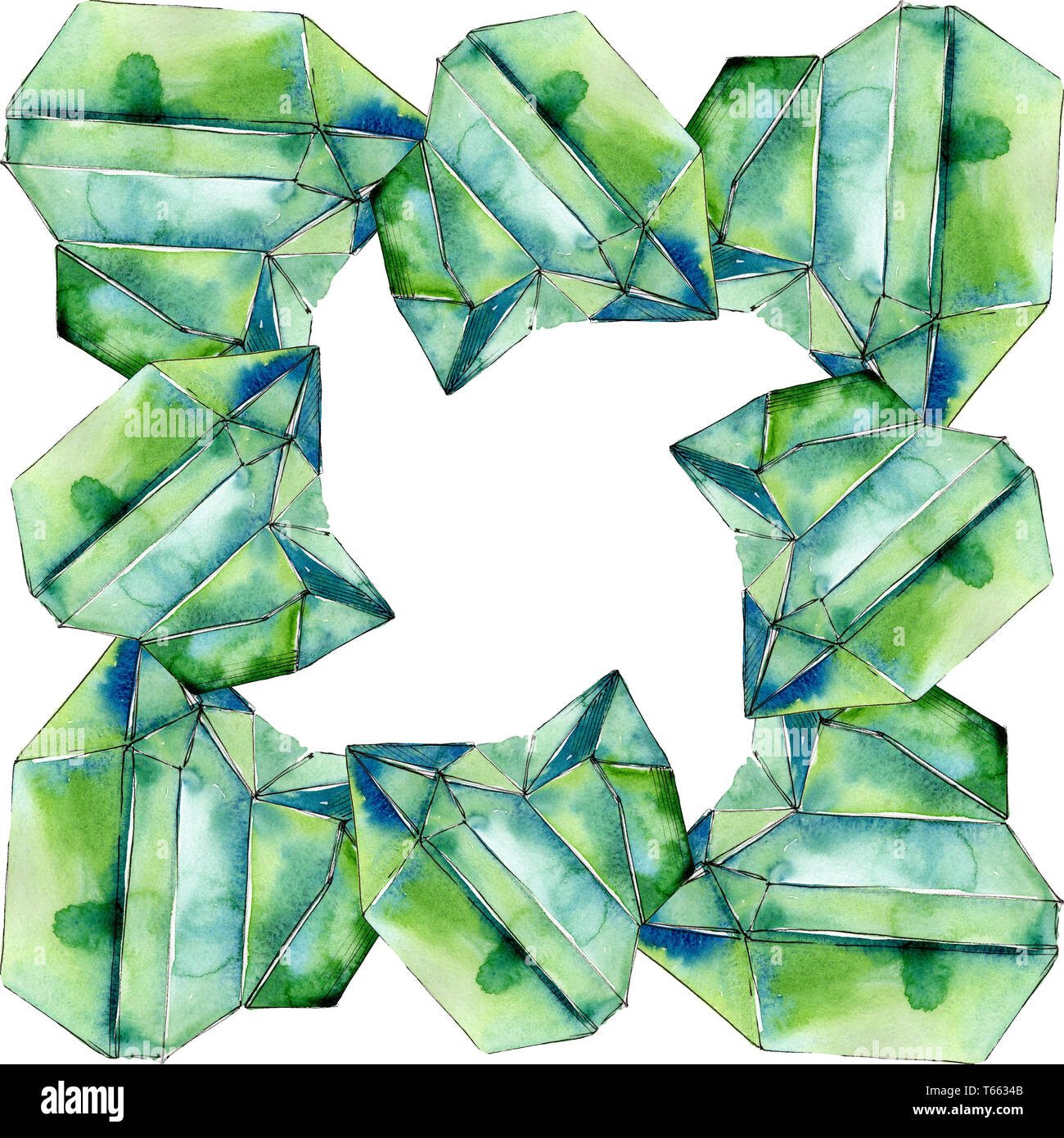 Square Jewel Clip Art