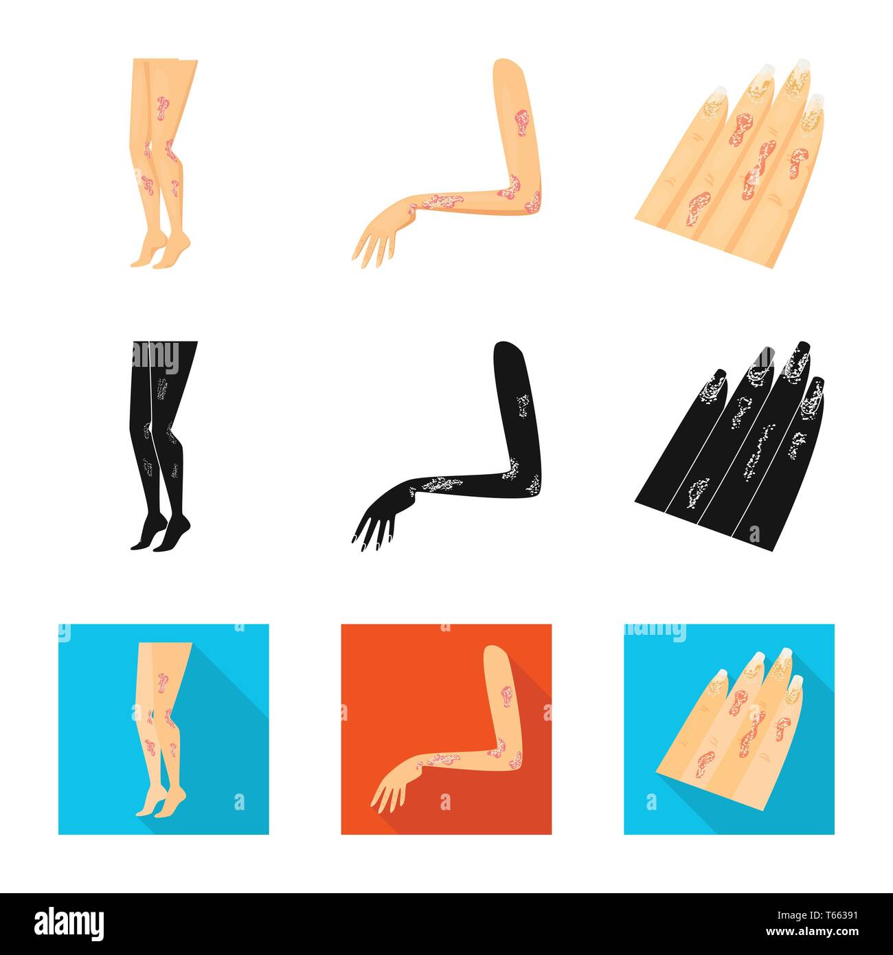 Sick legs Stock Vector Images - Alamy