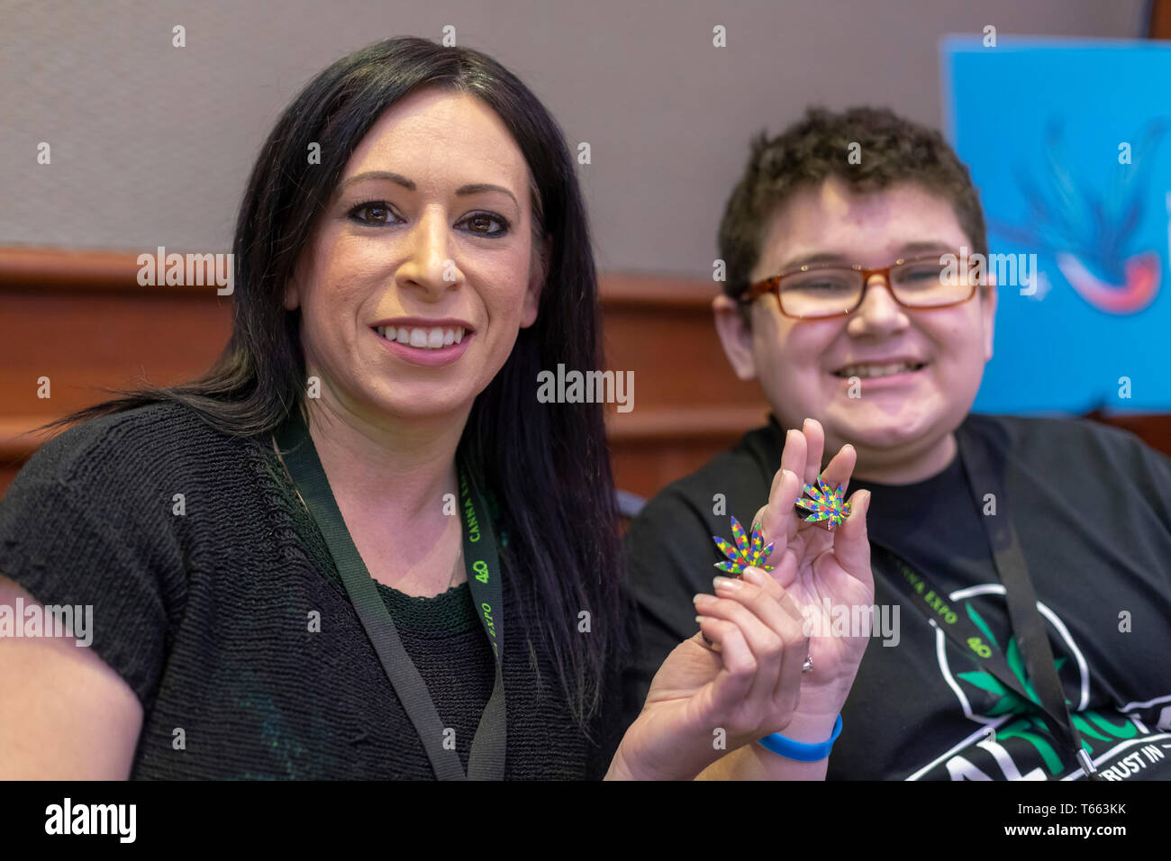 Mt. Pleasant, Michigan - Amie Carter, an advocate for medical marijuana ...