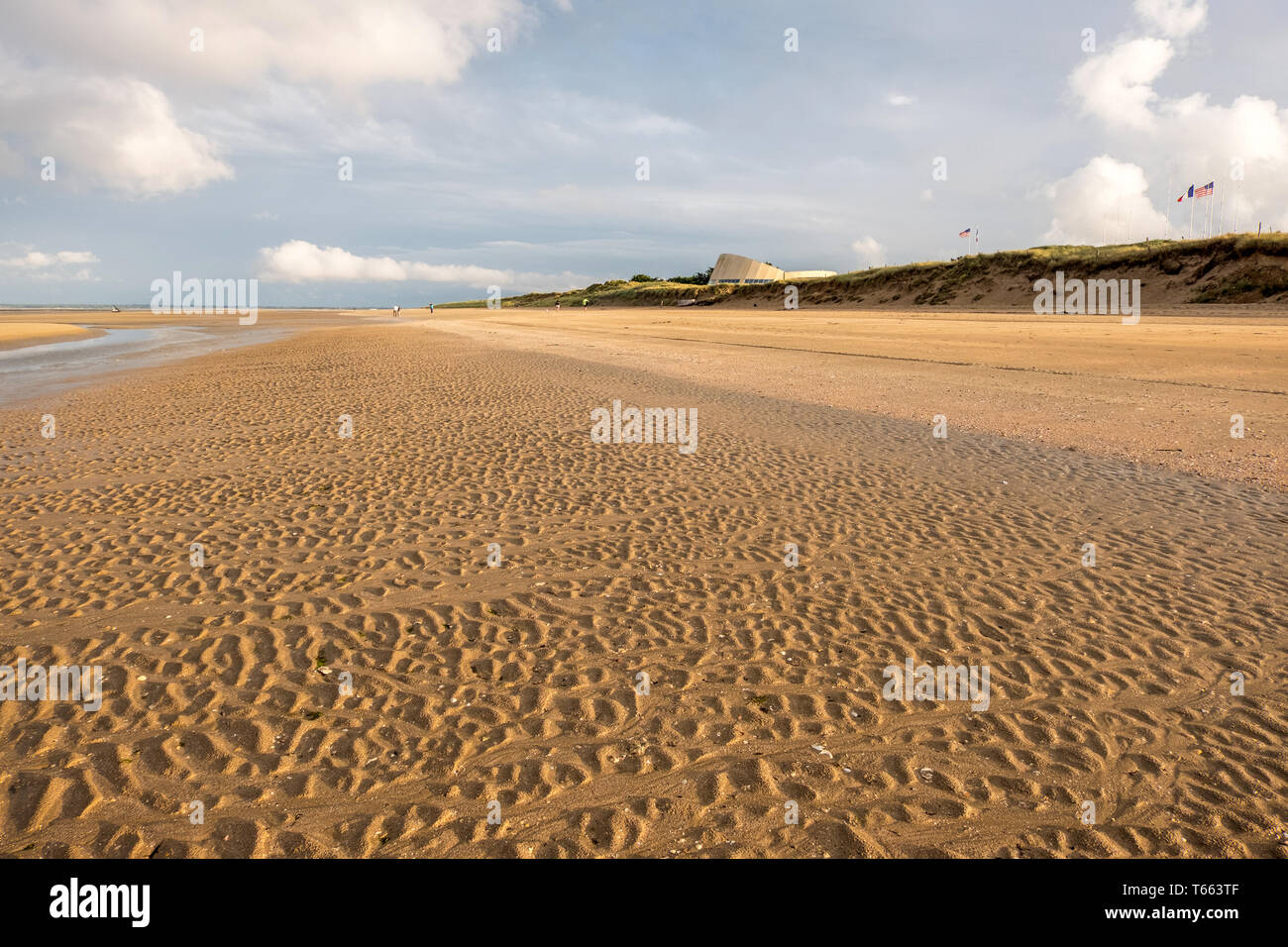 Utah Beach, Normandy, France - August 16, 2018: The Utah Beach D-Day ...