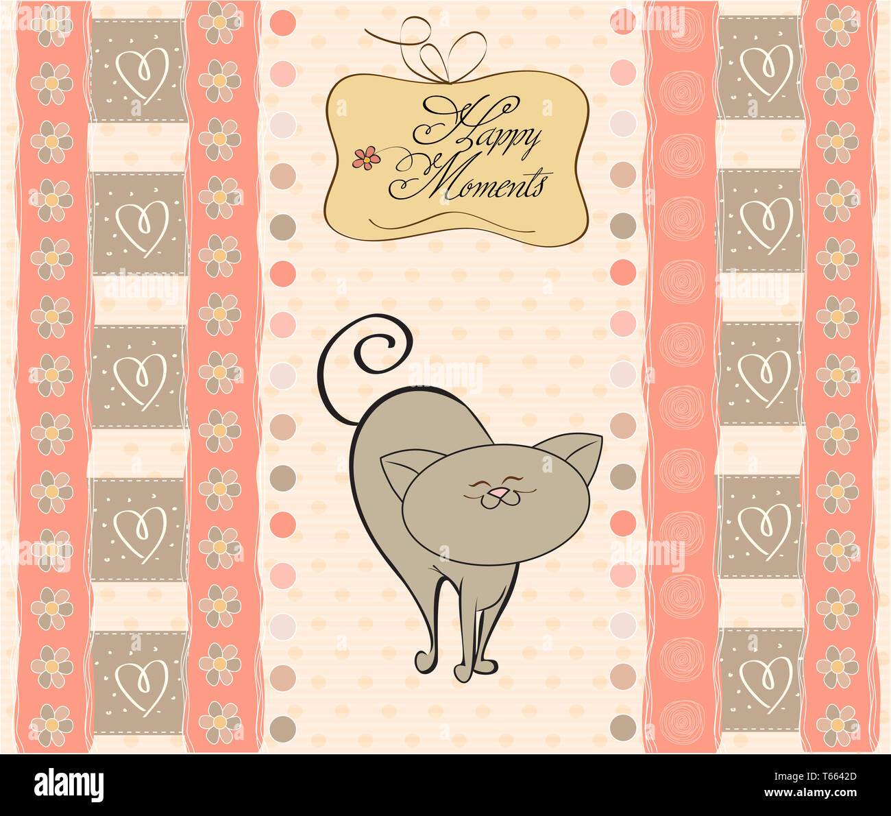 Greetings cat hi-res stock photography and images - Alamy