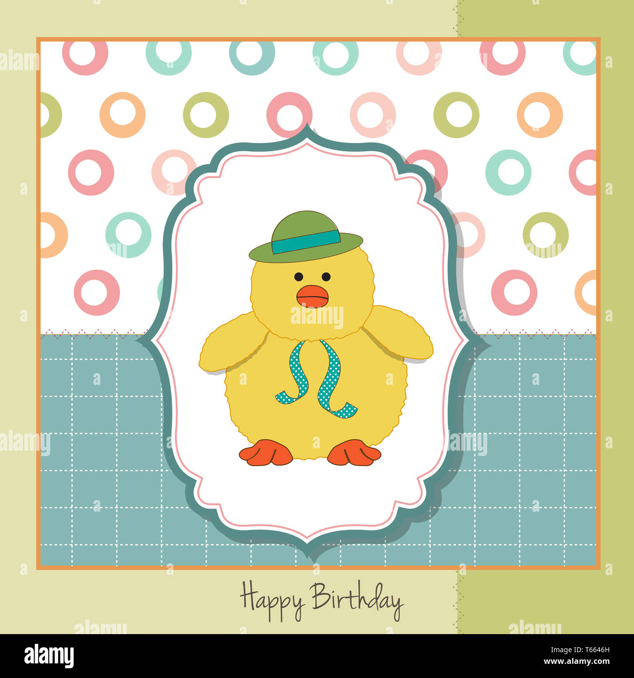 Square birthday card hi-res stock photography and images - Alamy
