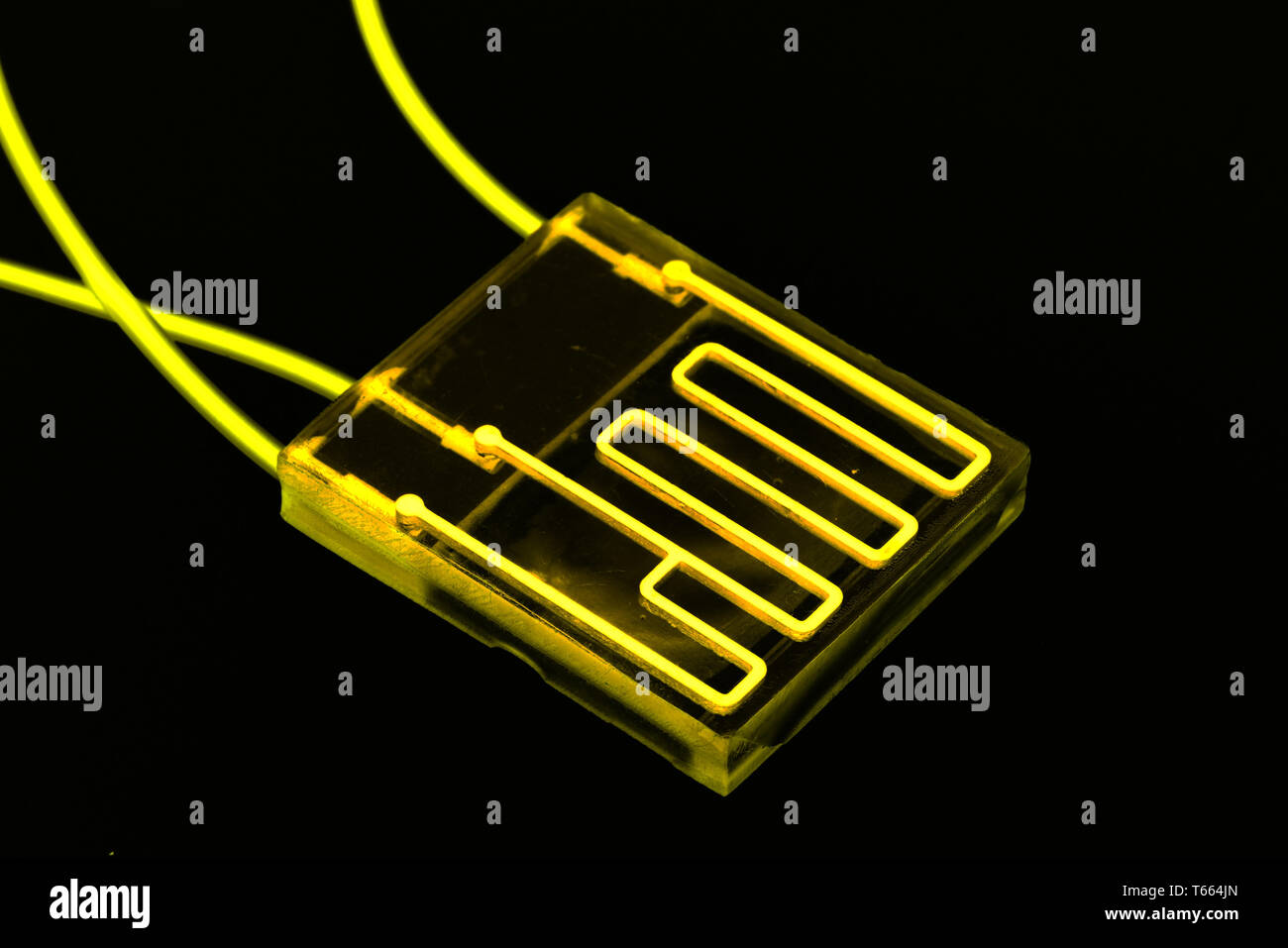 Organ-on-a-chip (OOC) - microfluidic device chip that simulates ...