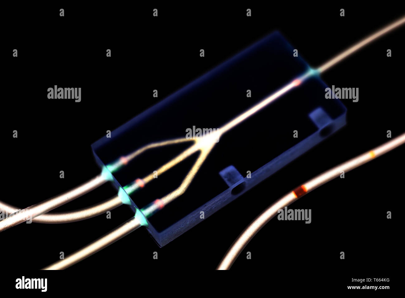 Organ-on-a-chip (OOC) - microfluidic device chip that simulates ...