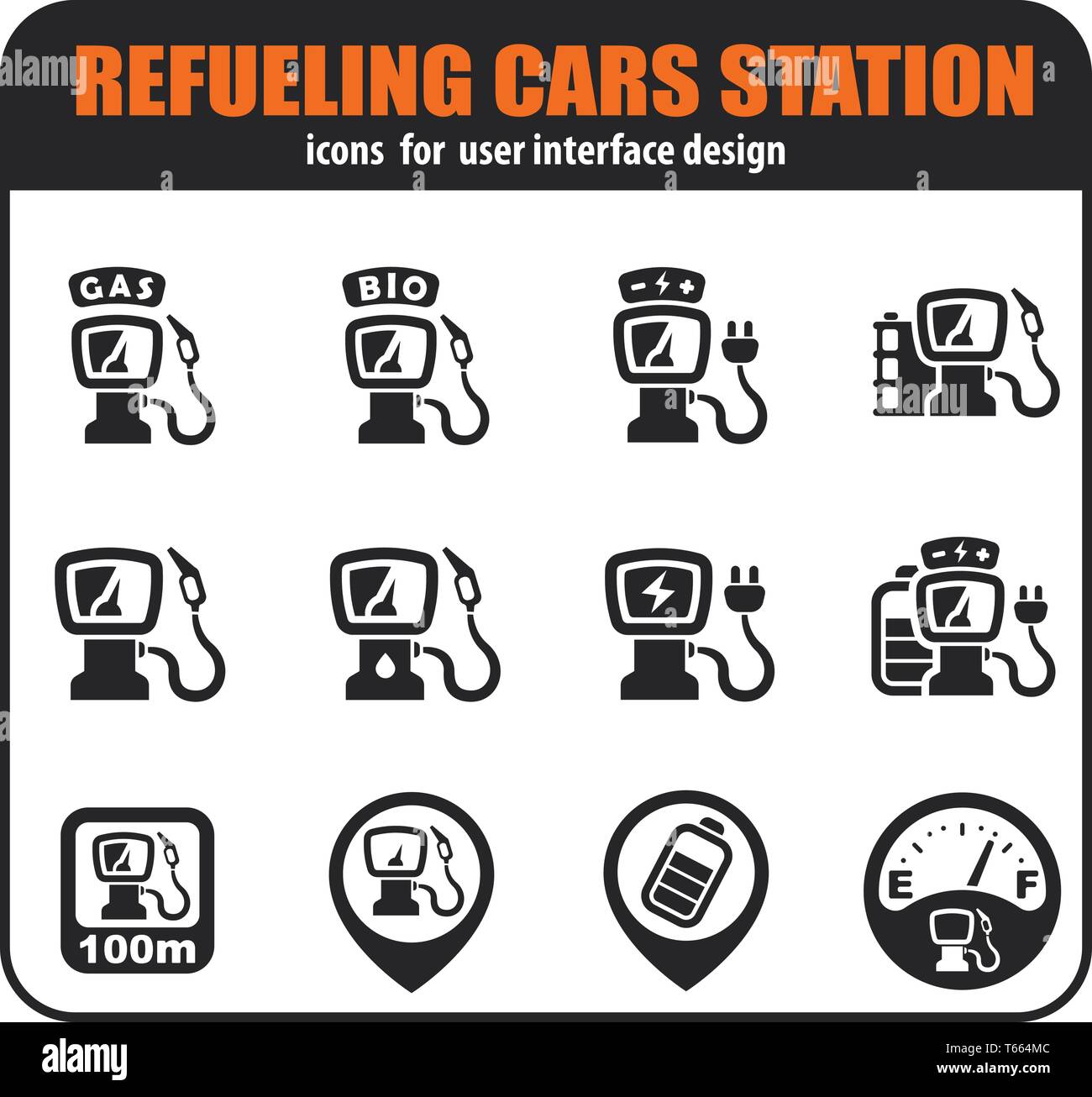 Petrol station indicator hi-res stock photography and images - Alamy