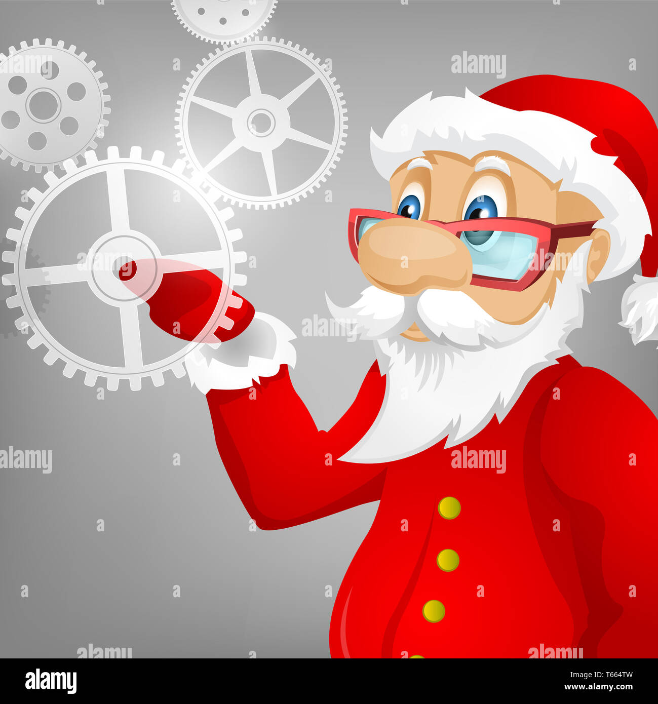 Santa claus machine hi-res stock photography and images - Alamy