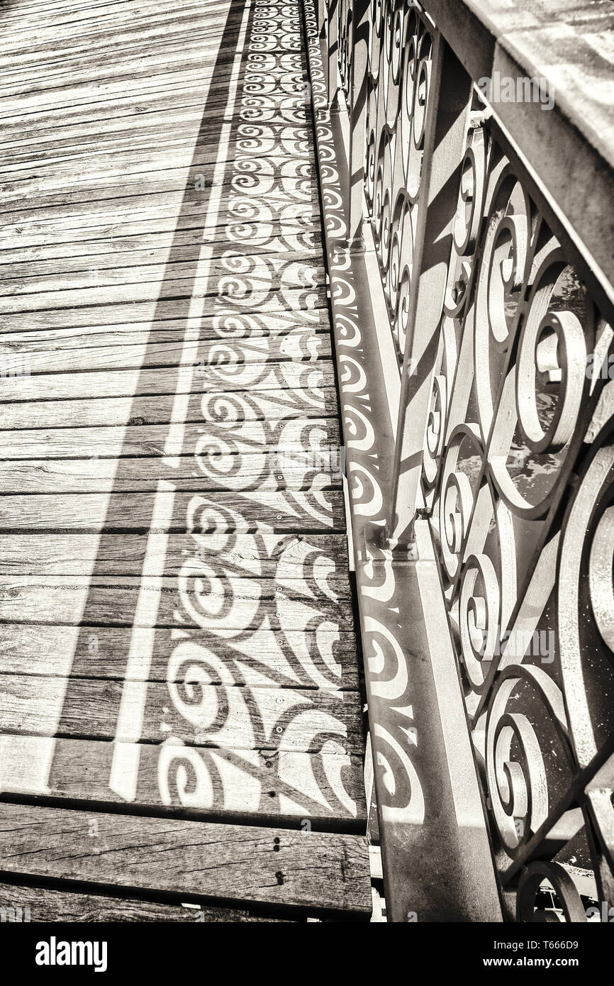 Old handrail hi-res stock photography and images - Alamy
