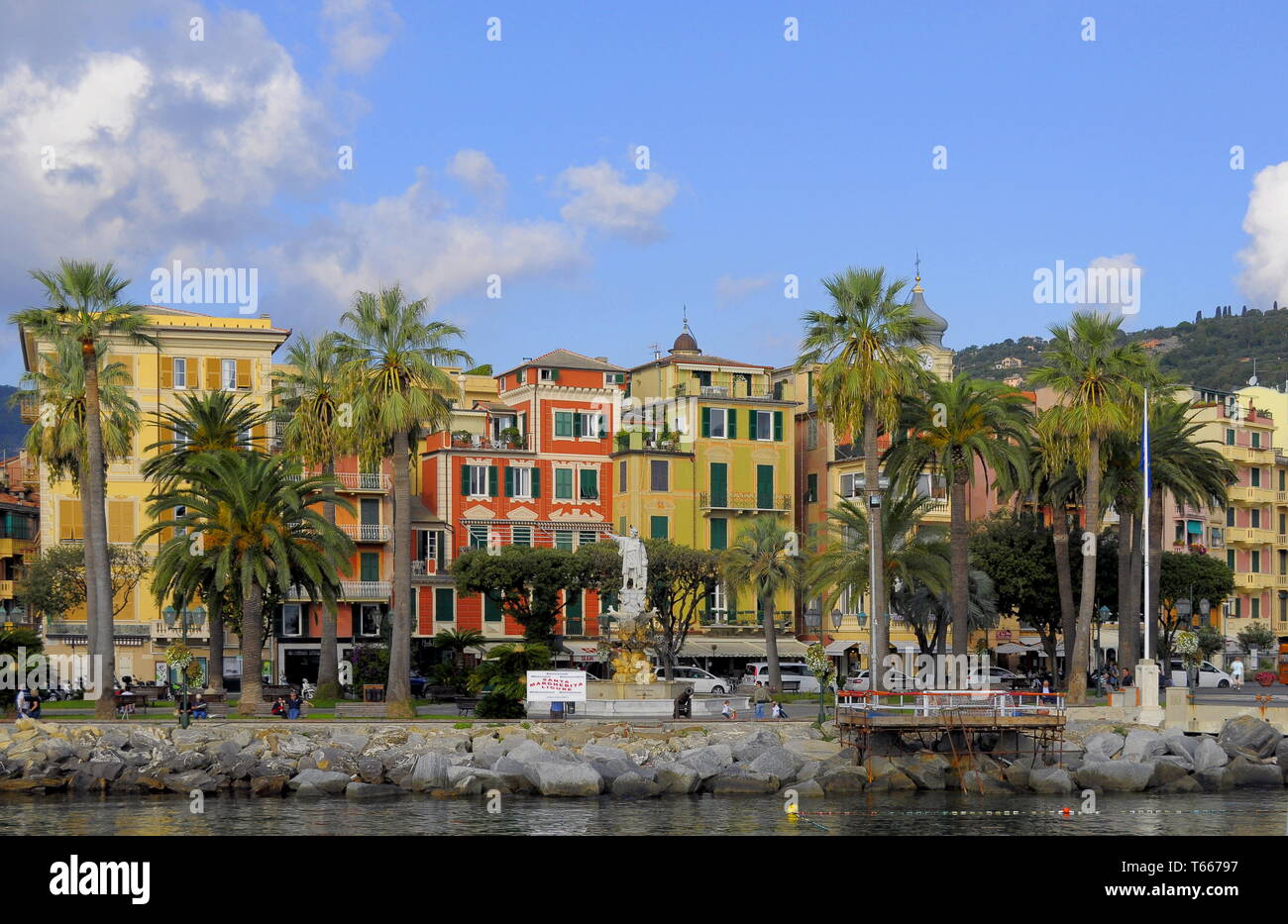 Riviera di Levante, Liguria, italian Riviera, Italy Stock Photo - Alamy
