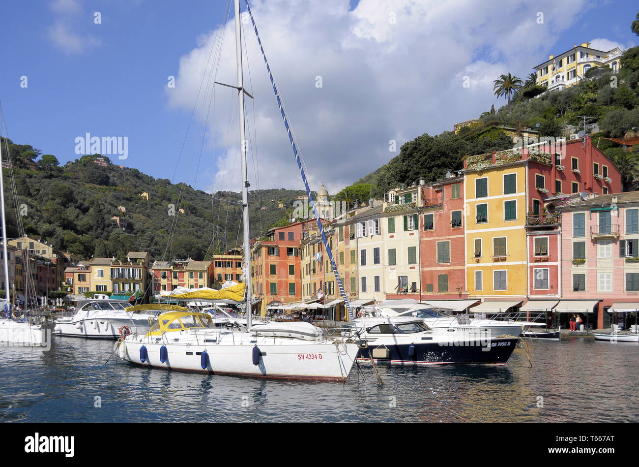 Riviera di Levante, Liguria, italian Riviera, Italy Stock Photo - Alamy