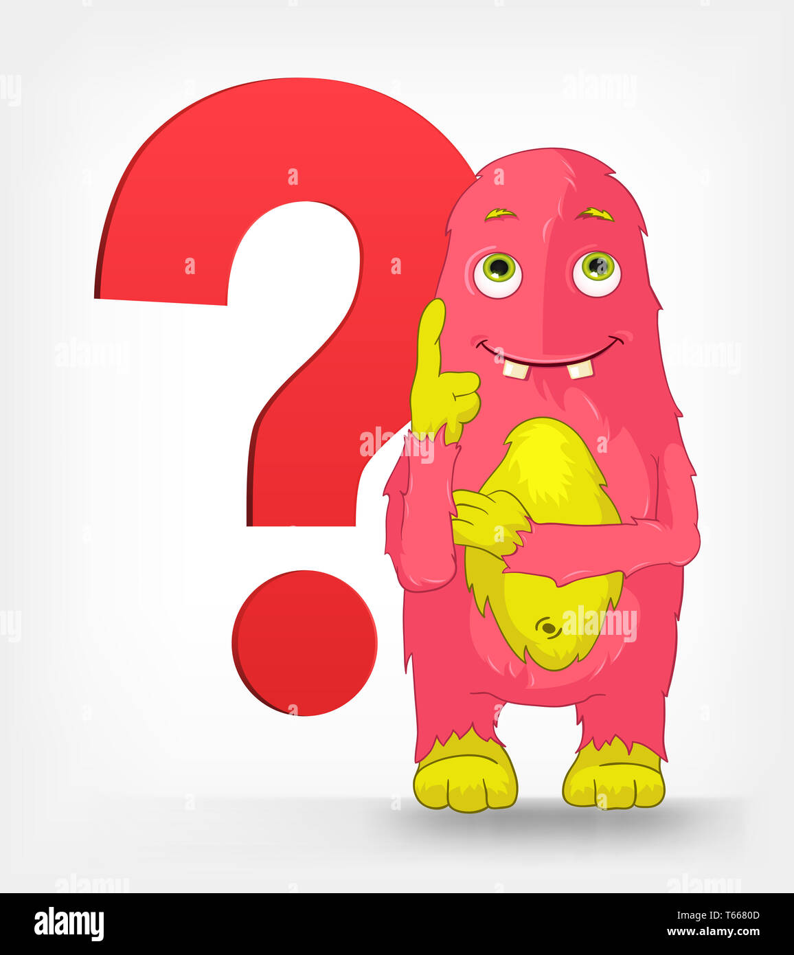 Thinking mascot illustration hi-res stock photography and images - Alamy