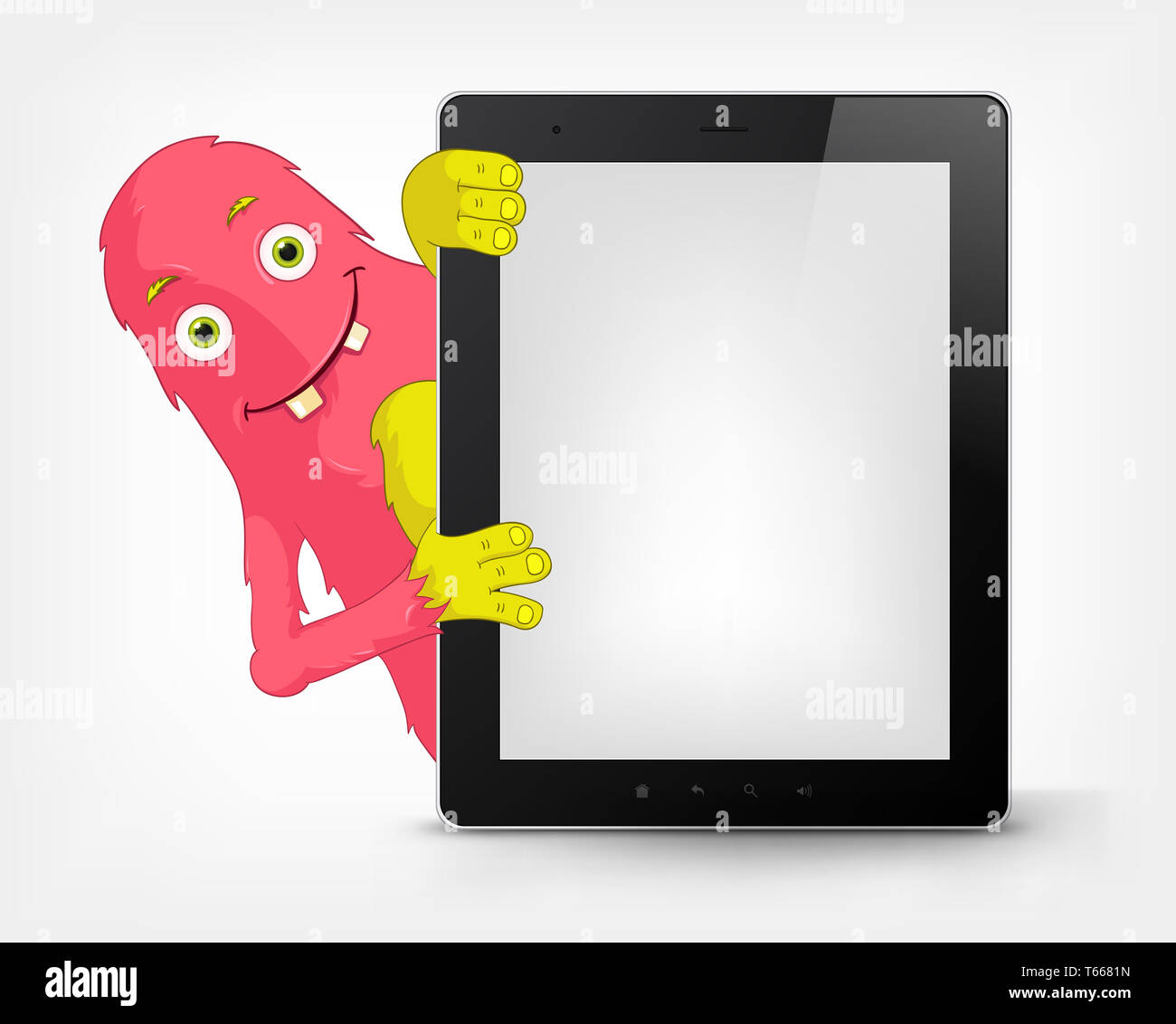 Monster computer screen hi-res stock photography and images - Alamy