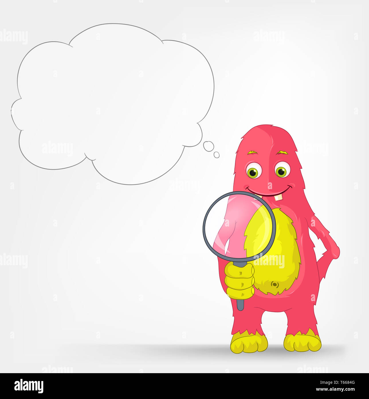 Funny Monster. Search Stock Photo - Alamy