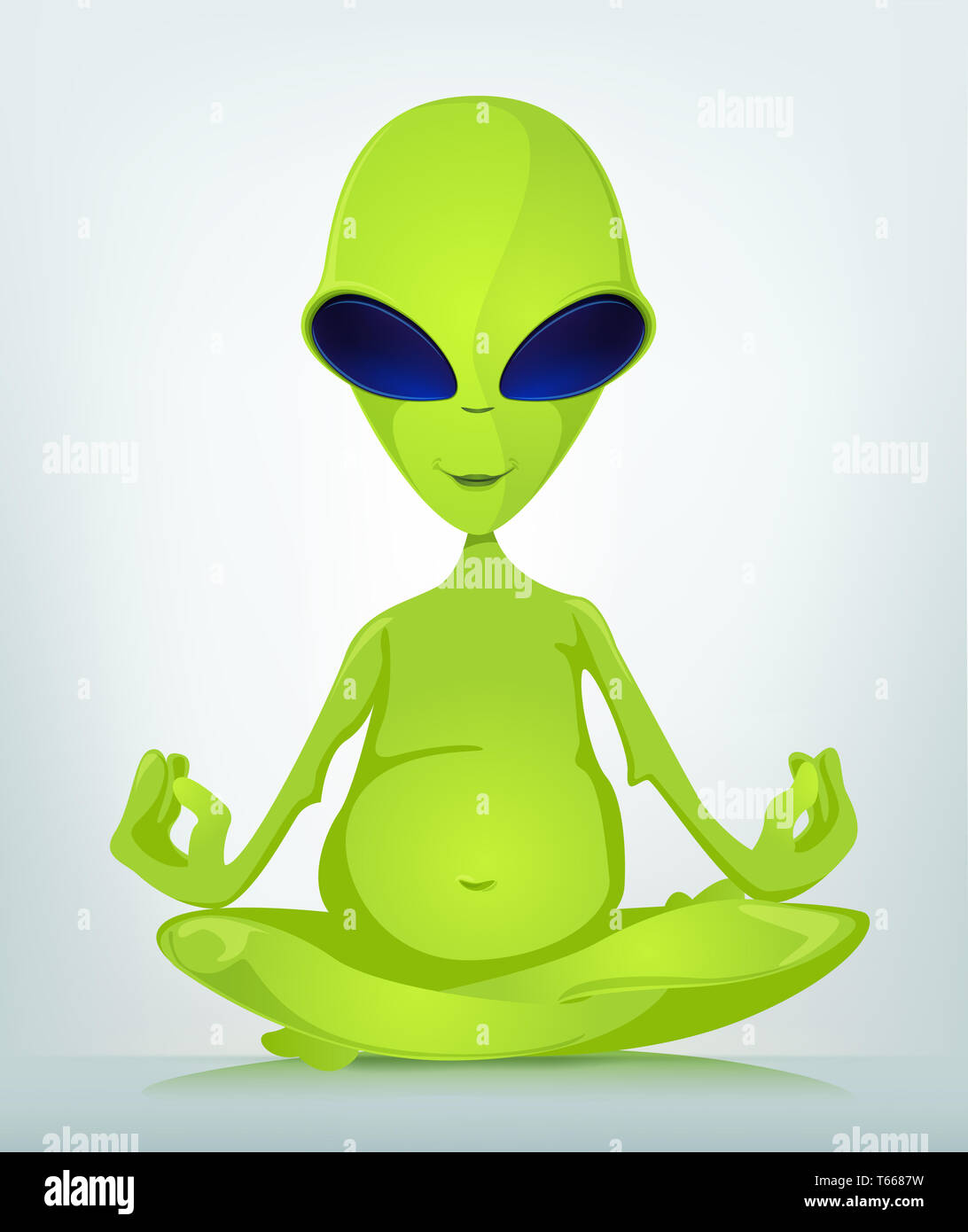 Alien yoga hi-res stock photography and images - Alamy