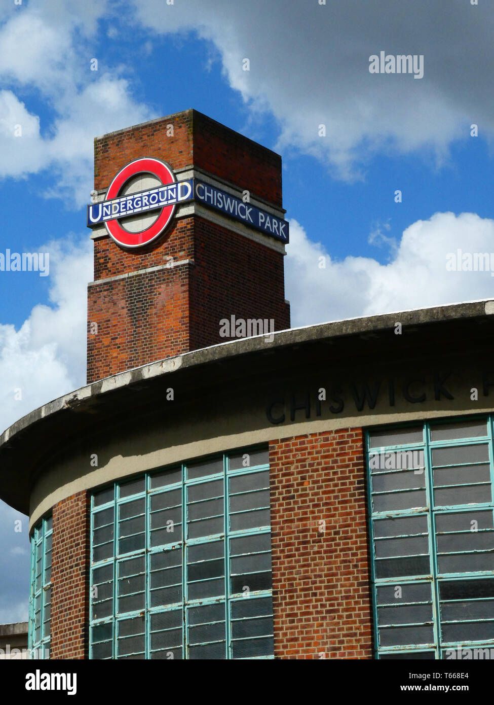 Chiswick Park Underground Station Stock Photo - Alamy