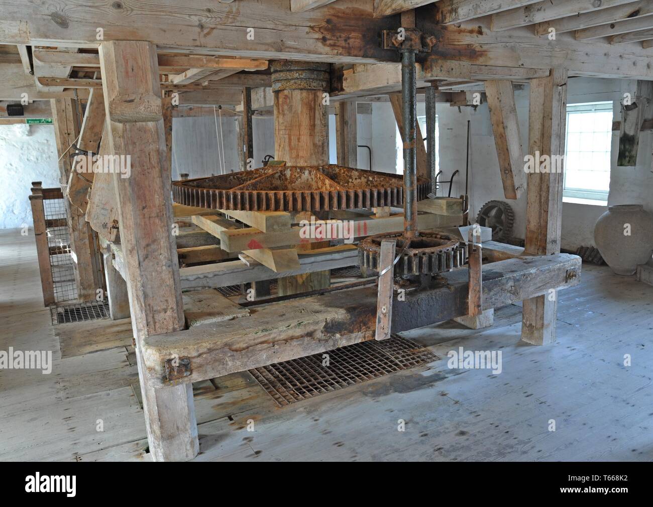 The Carew Tidal Mill is an historic flour mill that uses a tidal lagoon ...