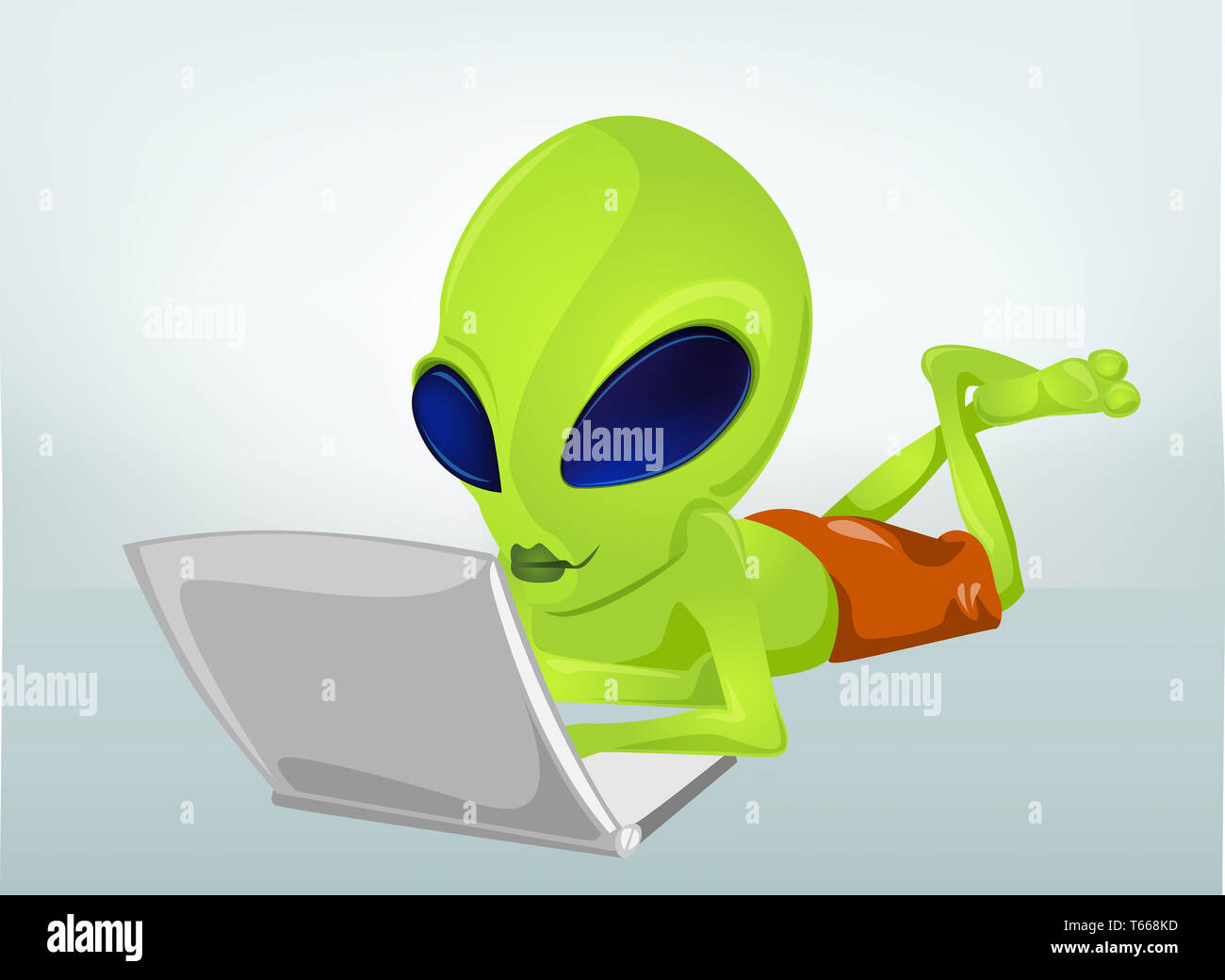 Laptop mascot character hi-res stock photography and images - Alamy