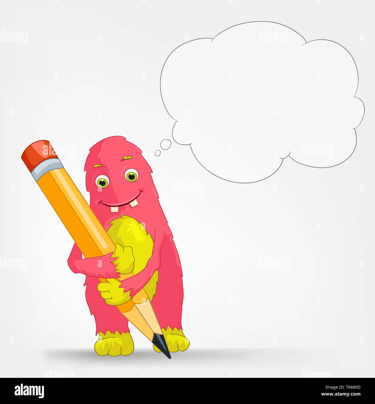 Draw monster hi-res stock photography and images - Alamy