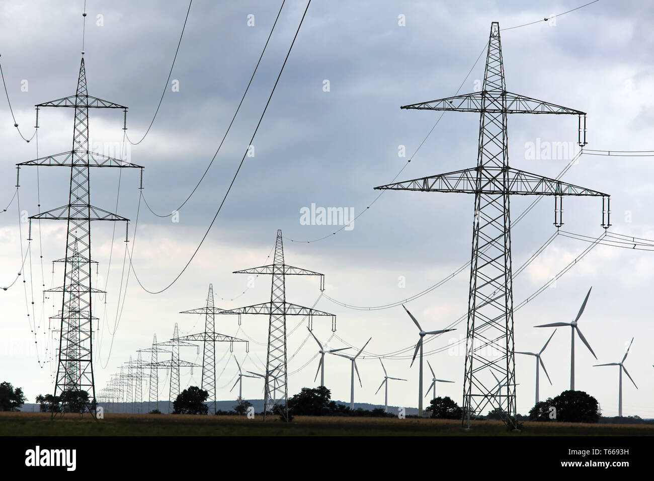 power pole symbol photo Stock Photo - Alamy