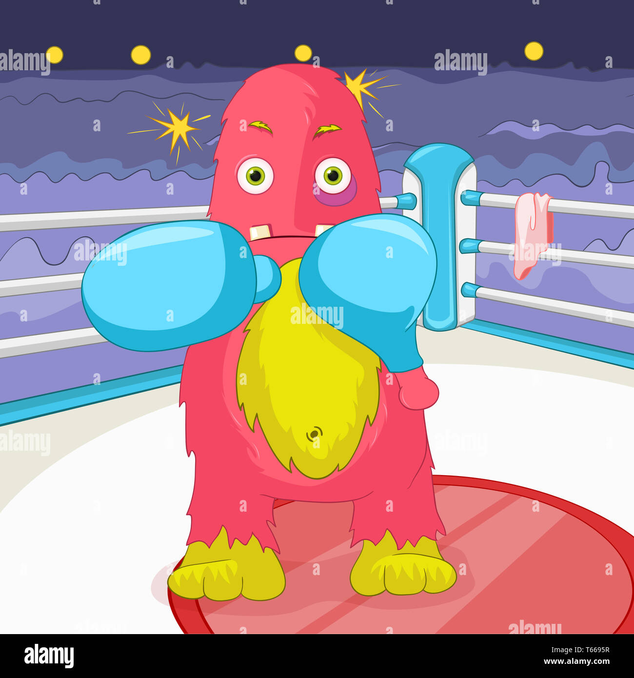 Monster fighting hi-res stock photography and images - Alamy