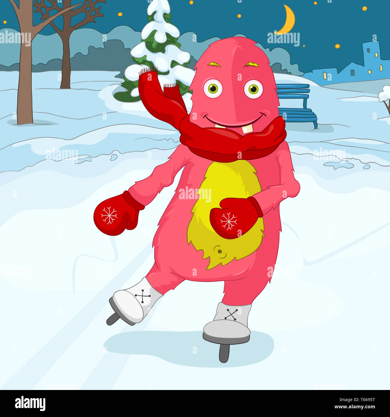 Funny cartoon scene hi-res stock photography and images - Alamy