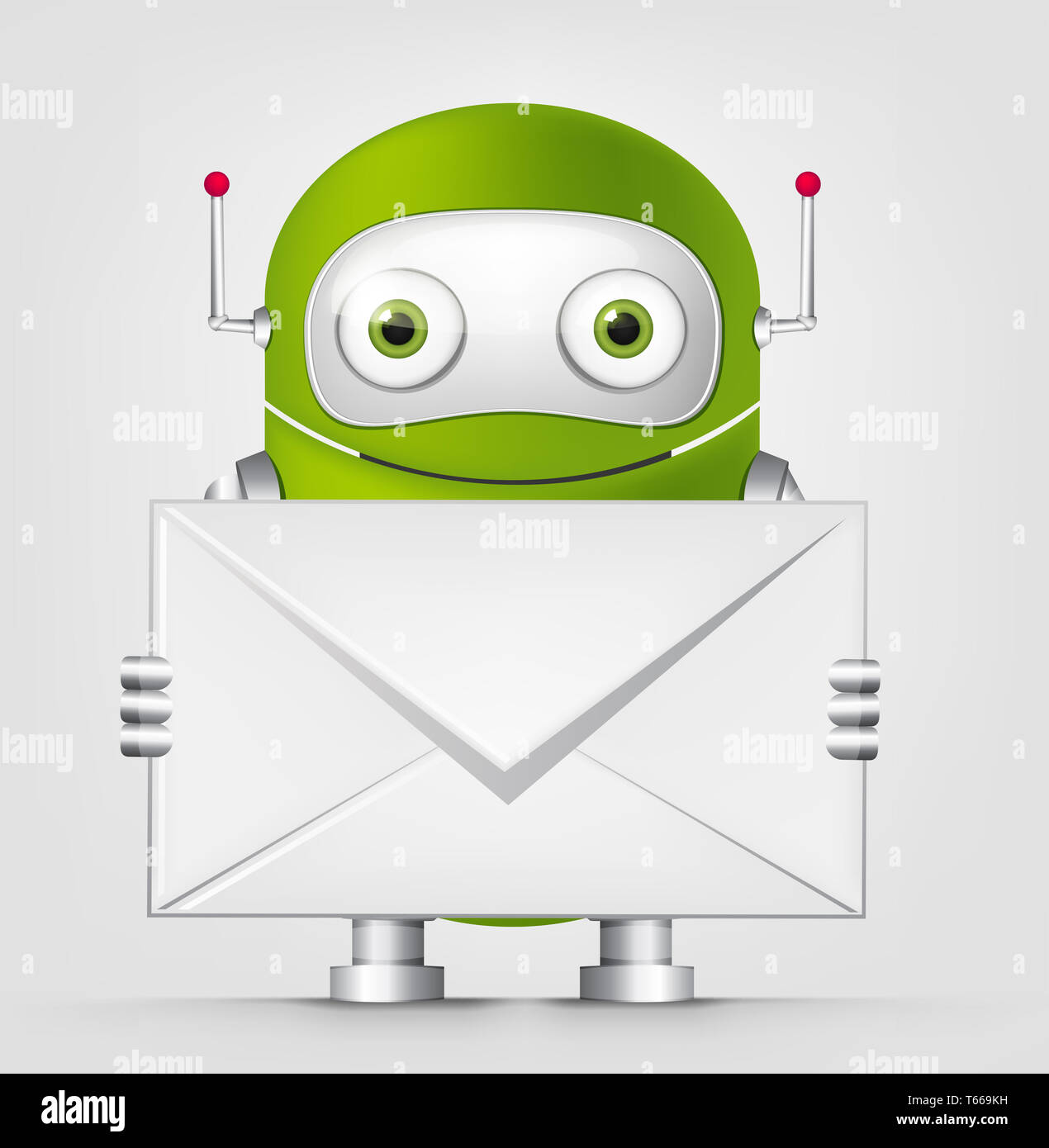 Robot postman hi-res stock photography and images - Alamy