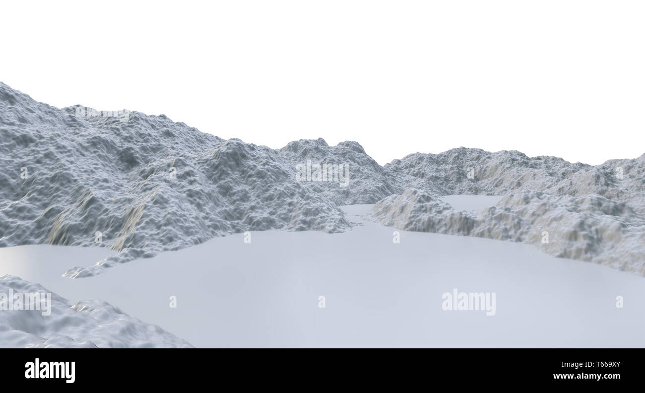 Abstract White Landscape Background Stock Photo - Alamy