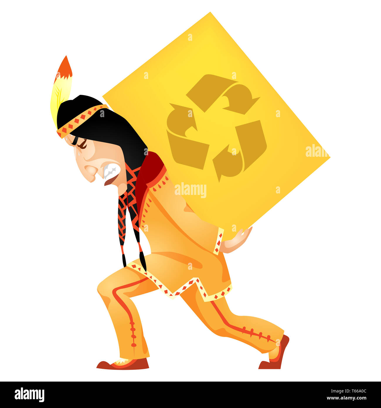 Aboriginal walk Cut Out Stock Images & Pictures - Alamy