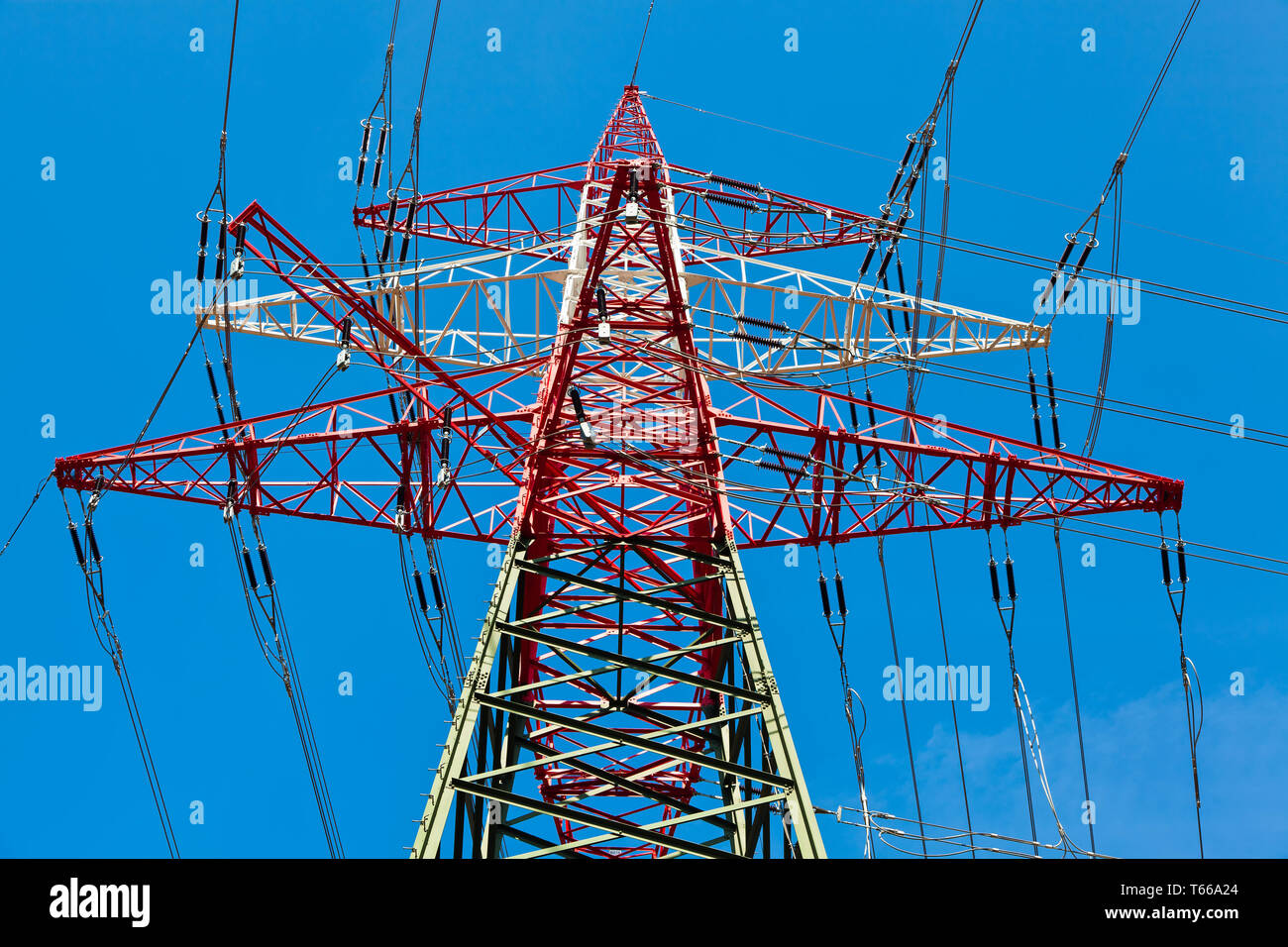 power pole symbol photo Stock Photo - Alamy