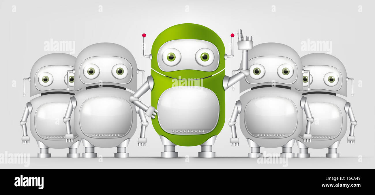 Robot hand pointing hi-res stock photography and images - Alamy