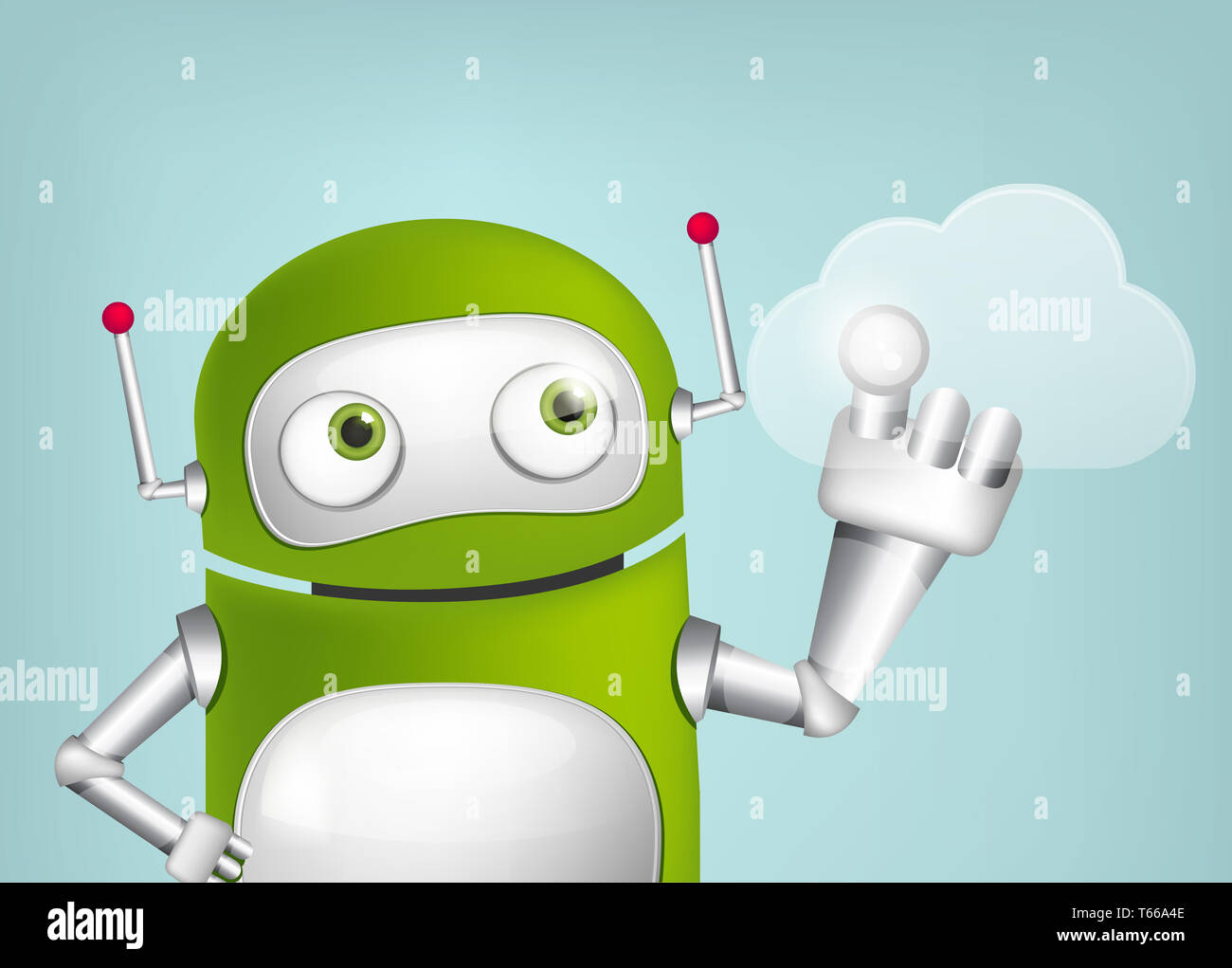 Green screen cartoon hi-res stock photography and images - Alamy