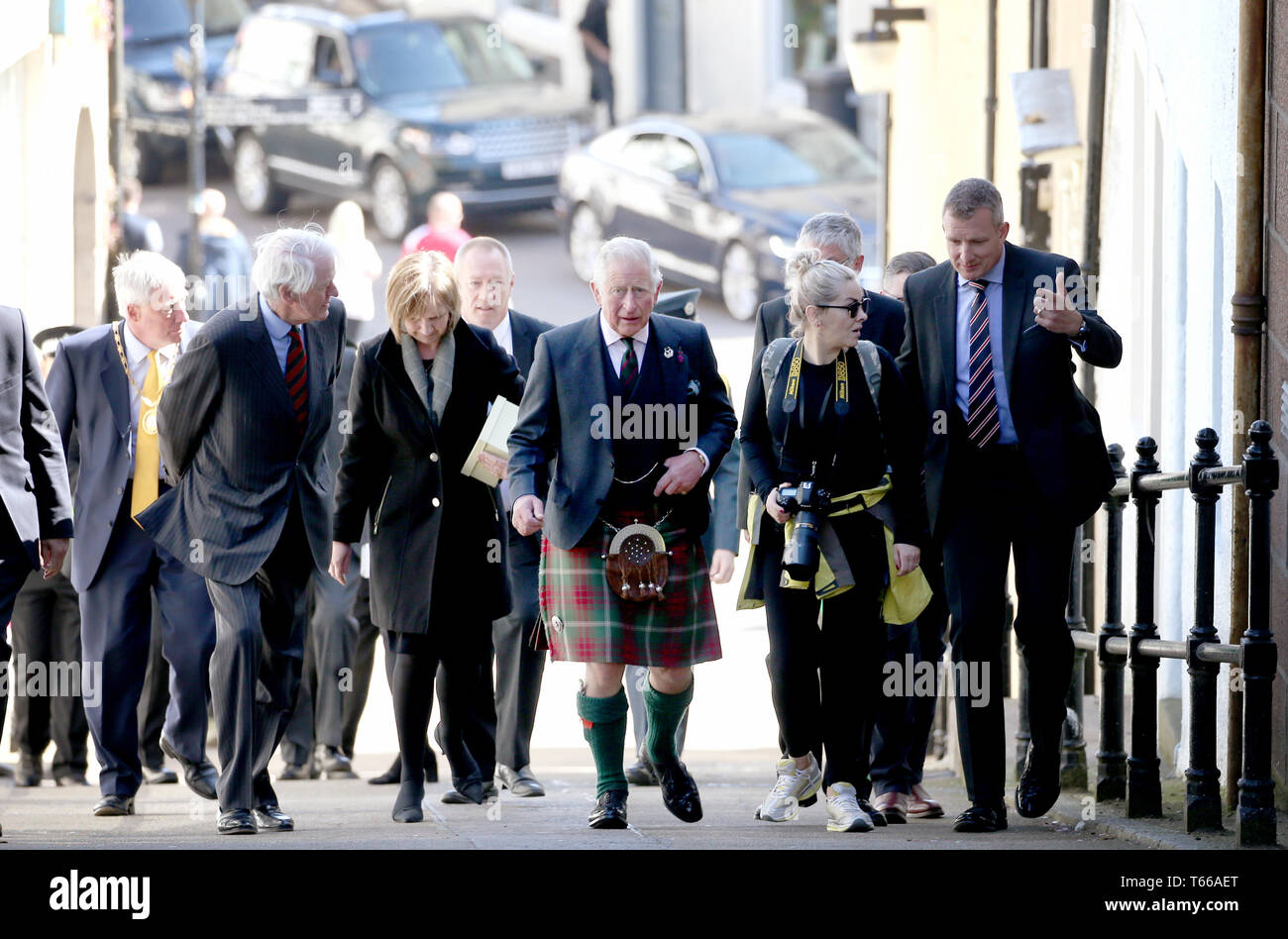 The Prince of Wales, known as the Duke of Rothesay while in Scotland ...