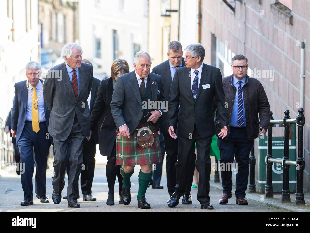 The Prince of Wales, known as the Duke of Rothesay while in Scotland ...