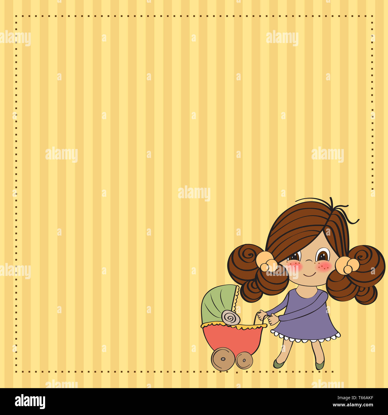Lady with pram hi-res stock photography and images - Alamy