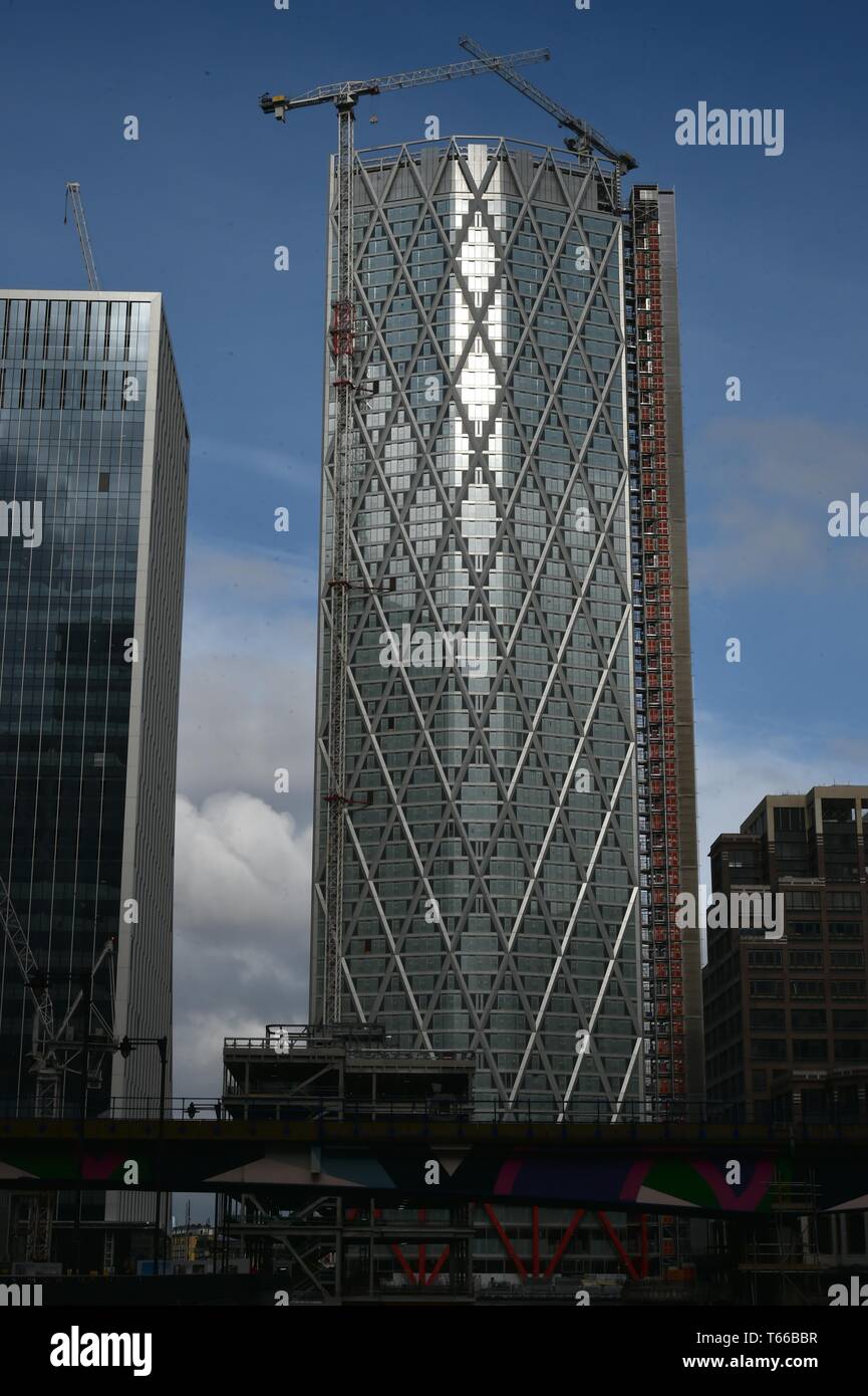 Close up of office and commercial buildings in london Stock Photo - Alamy
