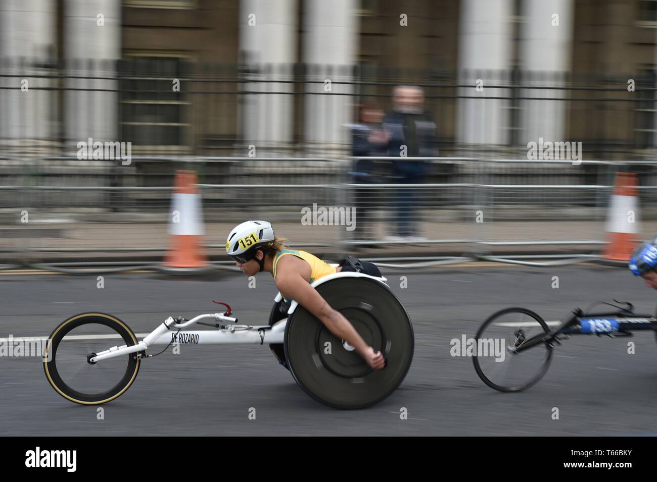 Racing wheelchair at London Marathon 2019 Stock Photo - Alamy