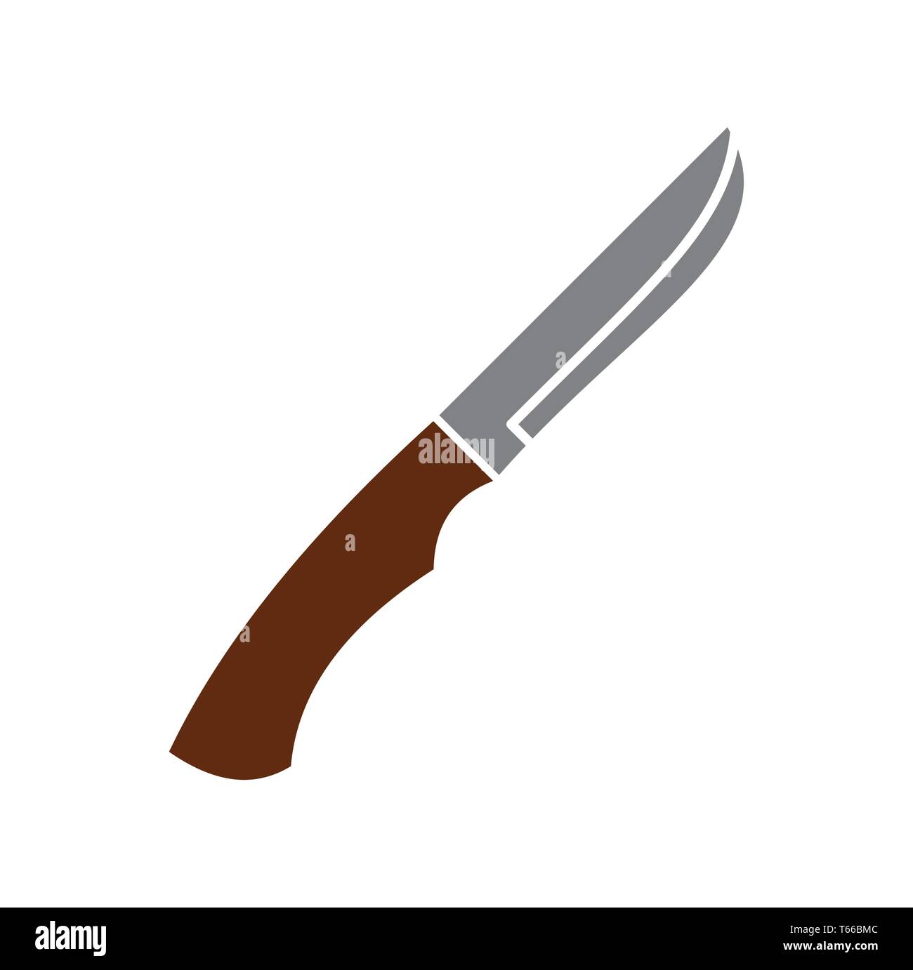 Knife icon on background for graphic and web design. Simple vector sign ...