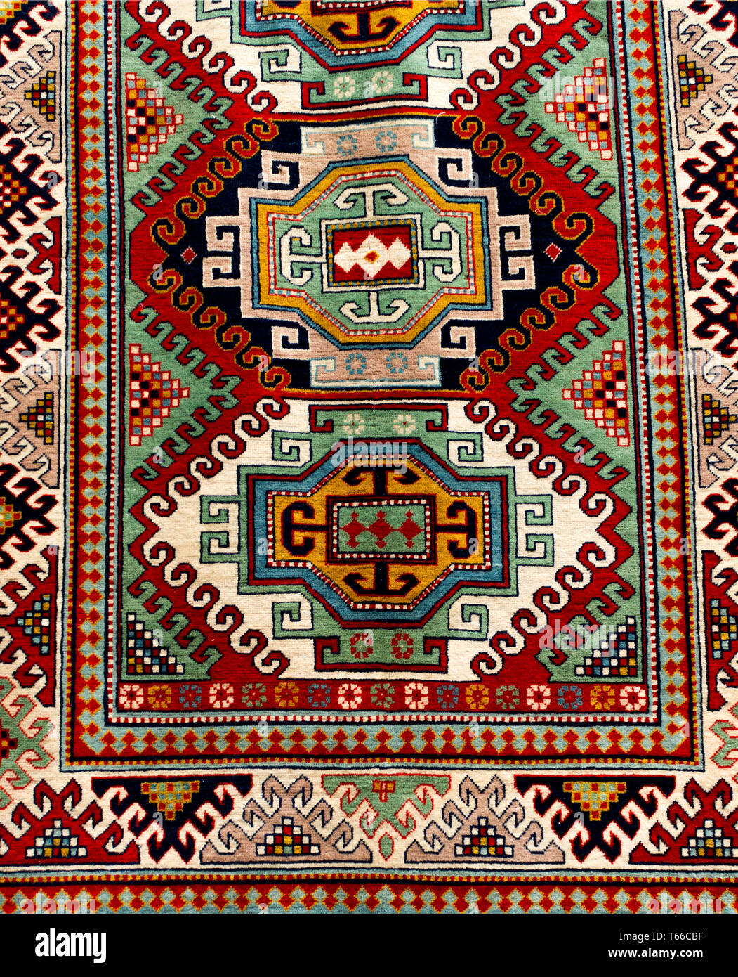 Ancient Armenian carpet pattern Stock Photo - Alamy