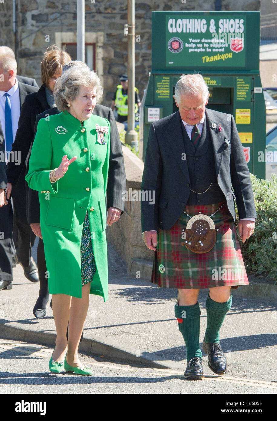 The Prince of Wales, known as the Duke of Rothesay while in Scotland ...