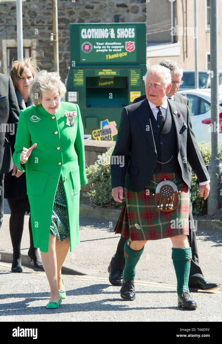 The Prince of Wales, known as the Duke of Rothesay while in Scotland ...