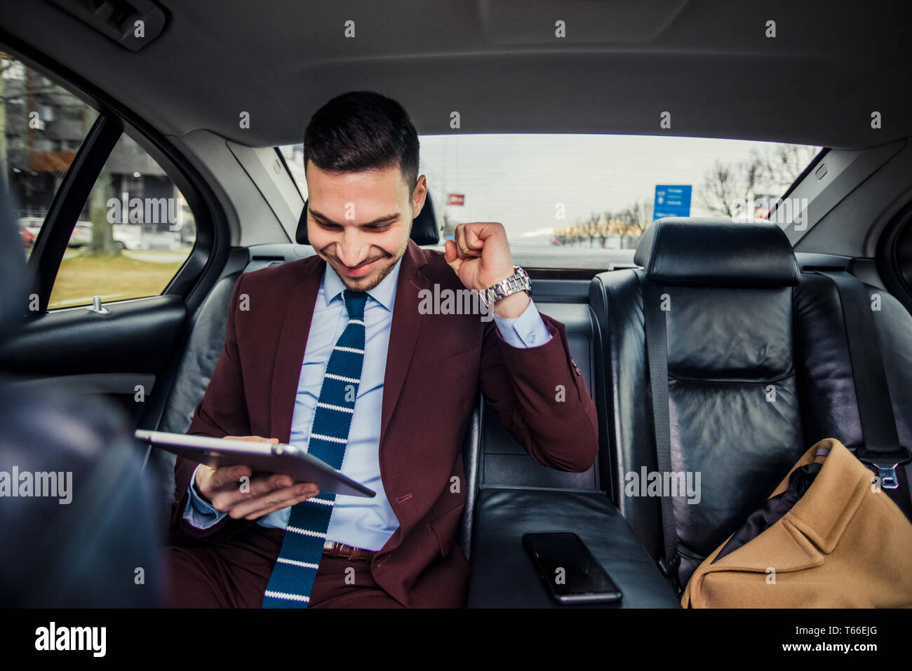 Stretch limousine interior hi-res stock photography and images - Alamy