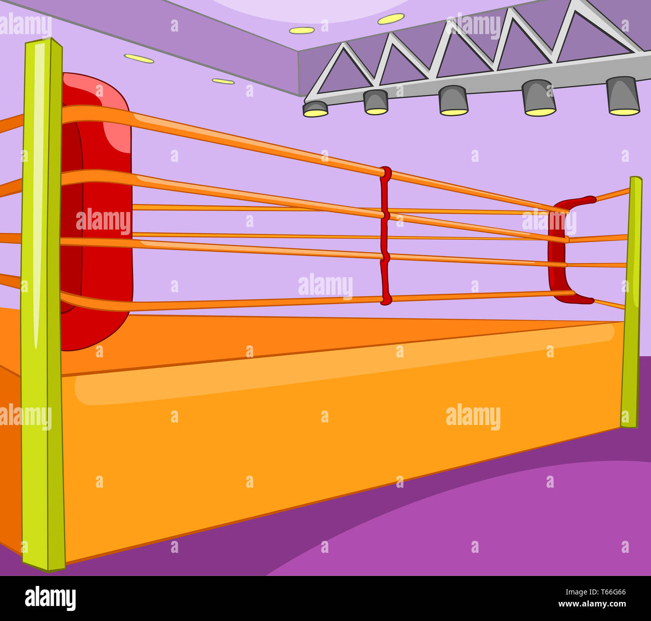 Cartoon boxing rivalry hi-res stock photography and images - Alamy