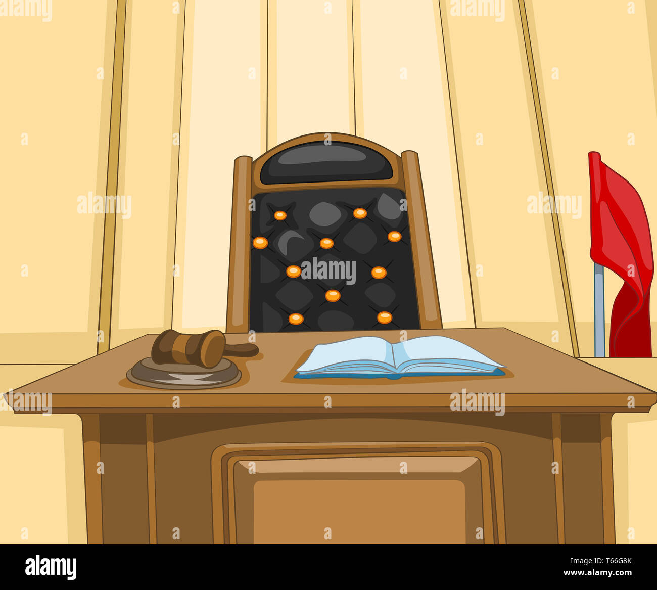 Court cartoon hi-res stock photography and images - Alamy