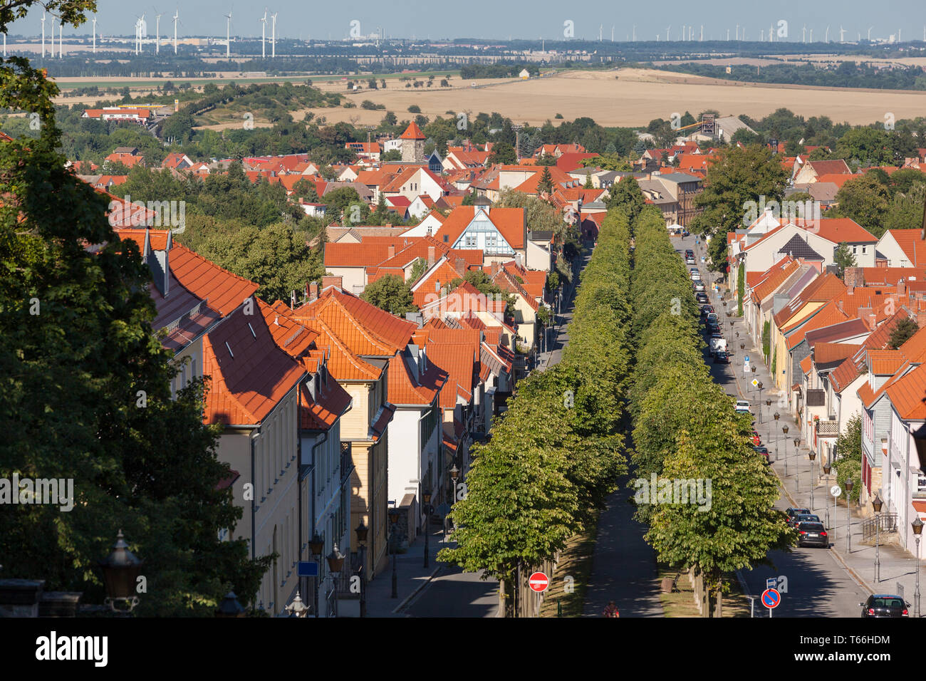 Beautiful historical Village Ballenstedt, Harz Mountains, Saxony-Anhalt ...