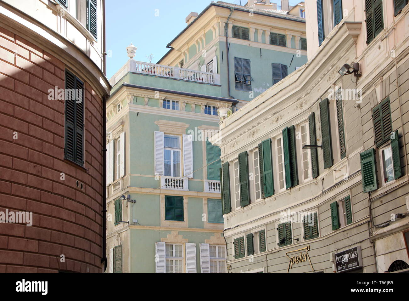 At Genoa, Italy, - On 04/01/2018 - Beautiful palaces known as Rolli in ...