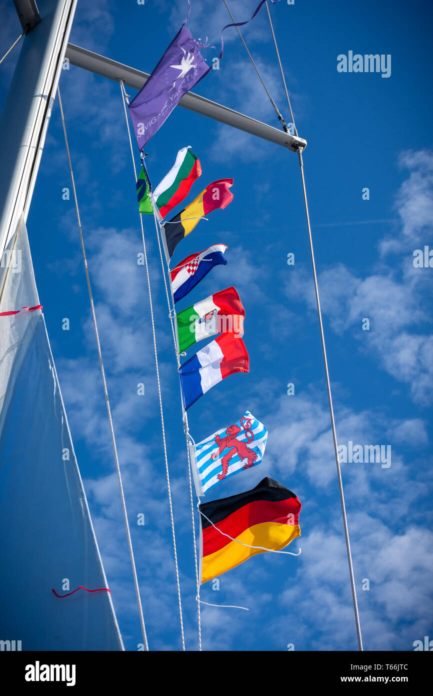 Luxembourg bulgaria flag hi-res stock photography and images - Alamy