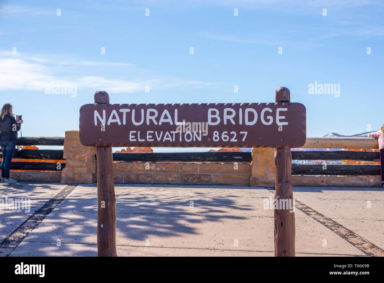 Bryce canyon national park sign hi-res stock photography and images - Alamy
