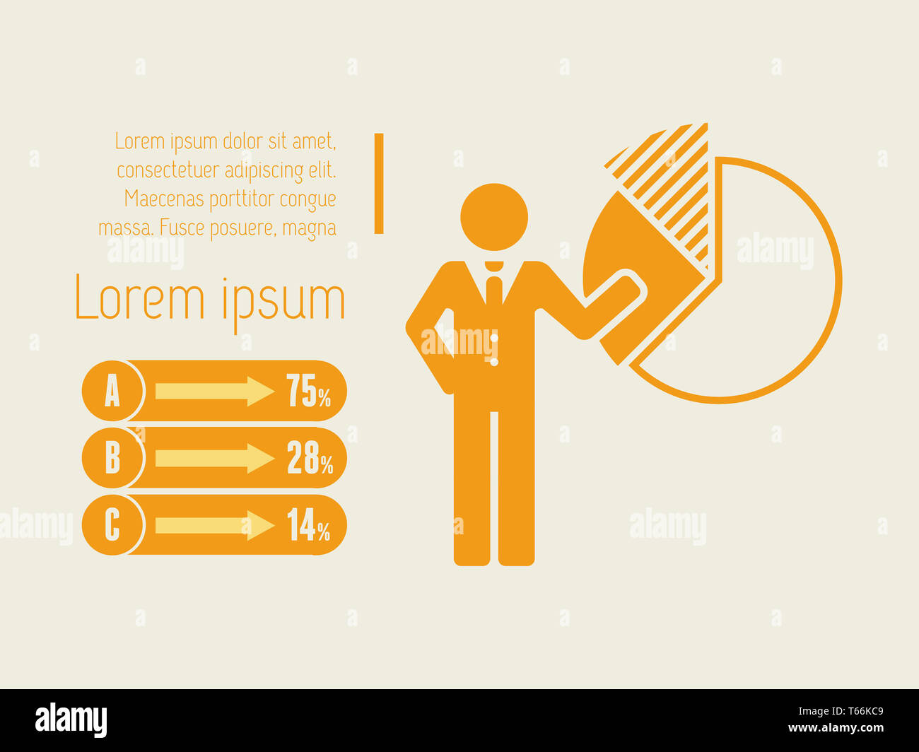 Business Infographic Elements Stock Photo Alamy